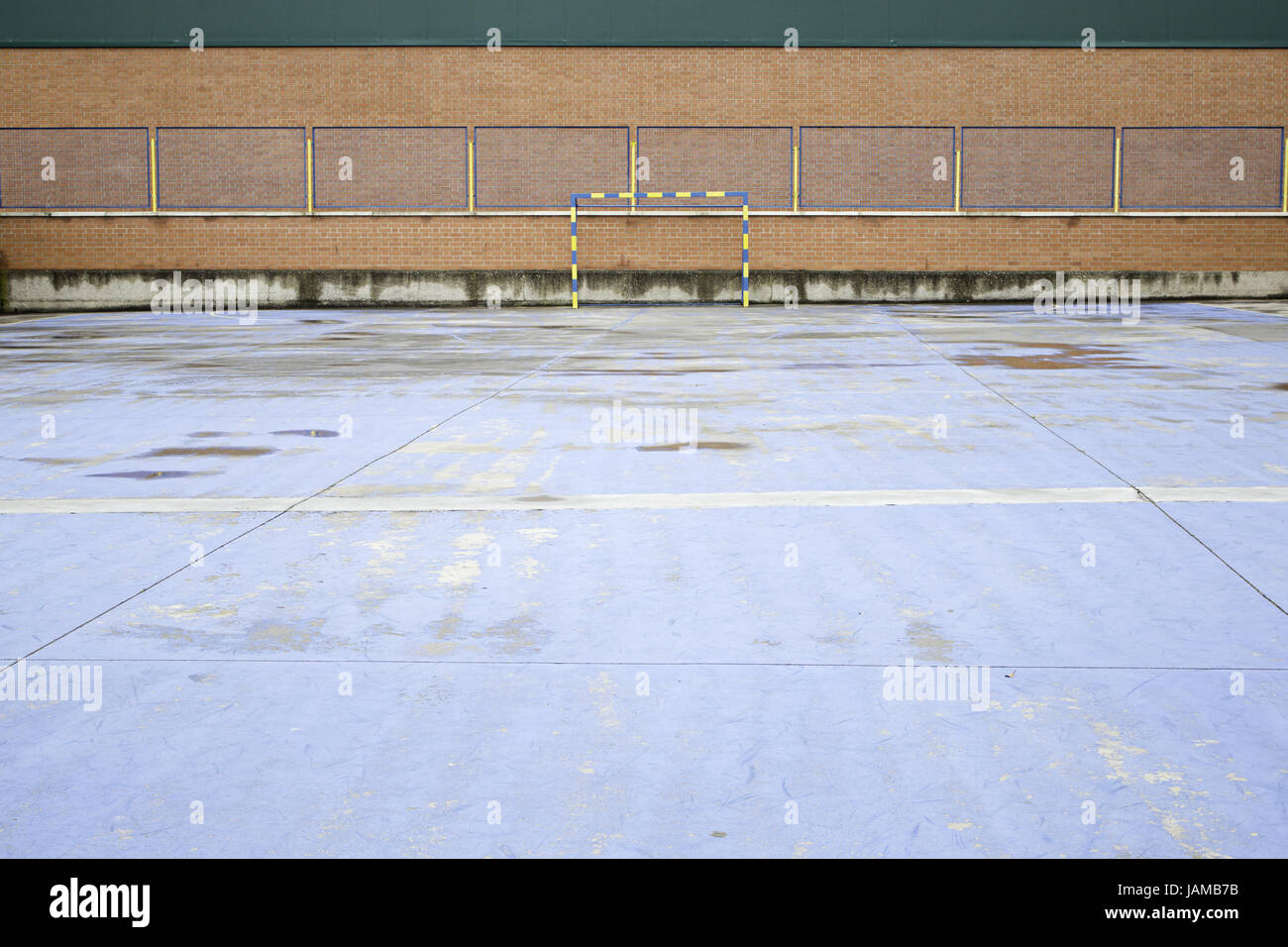Football goal marker hi-res stock photography and images - Alamy