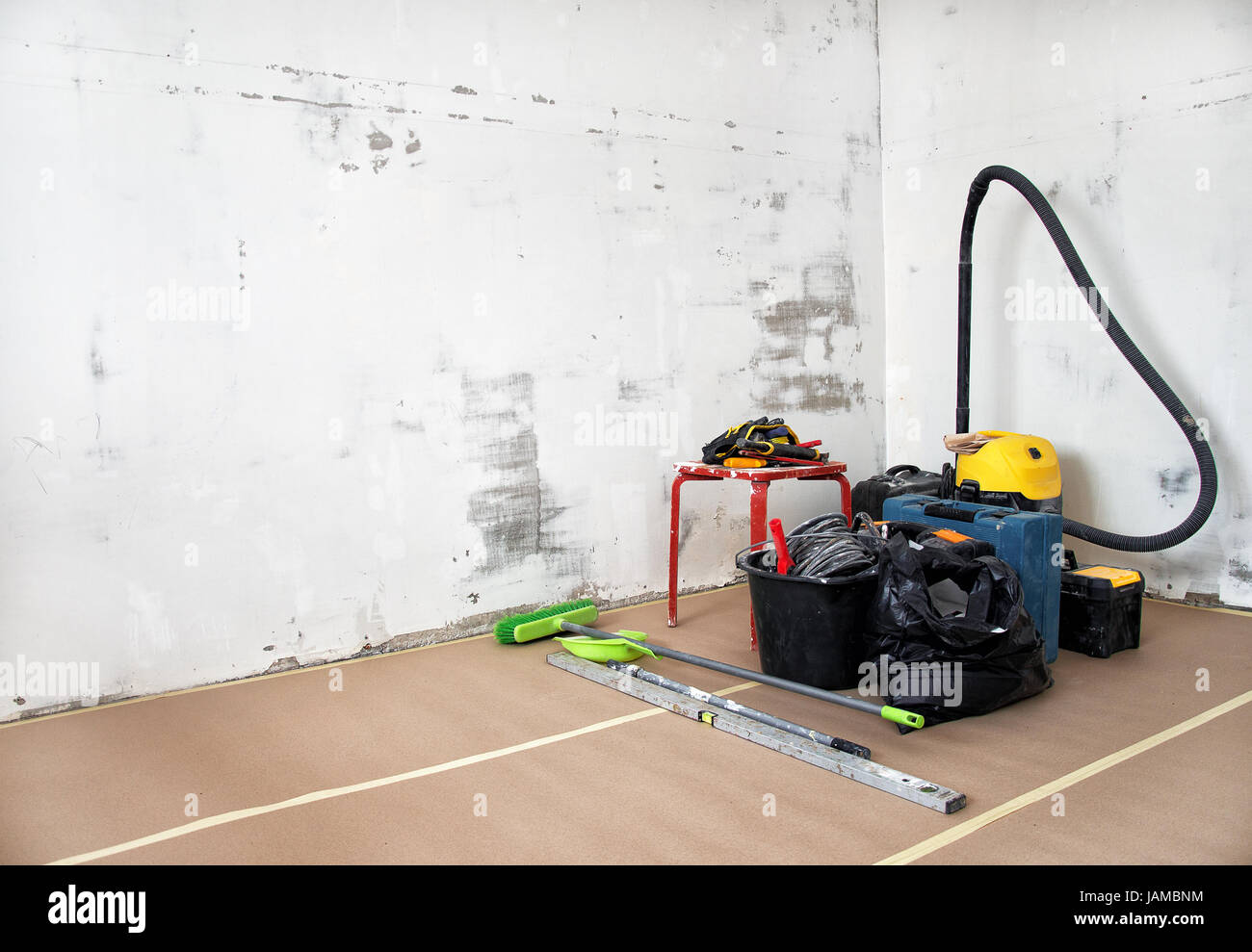 Process apartment renovation repair tools hi-res stock photography and ...