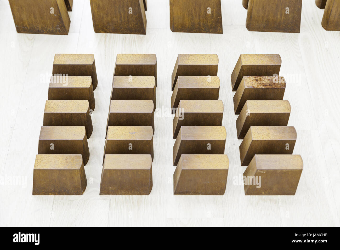 Rusty iron mold and hard on workshop, industry and purpose Stock Photo ...