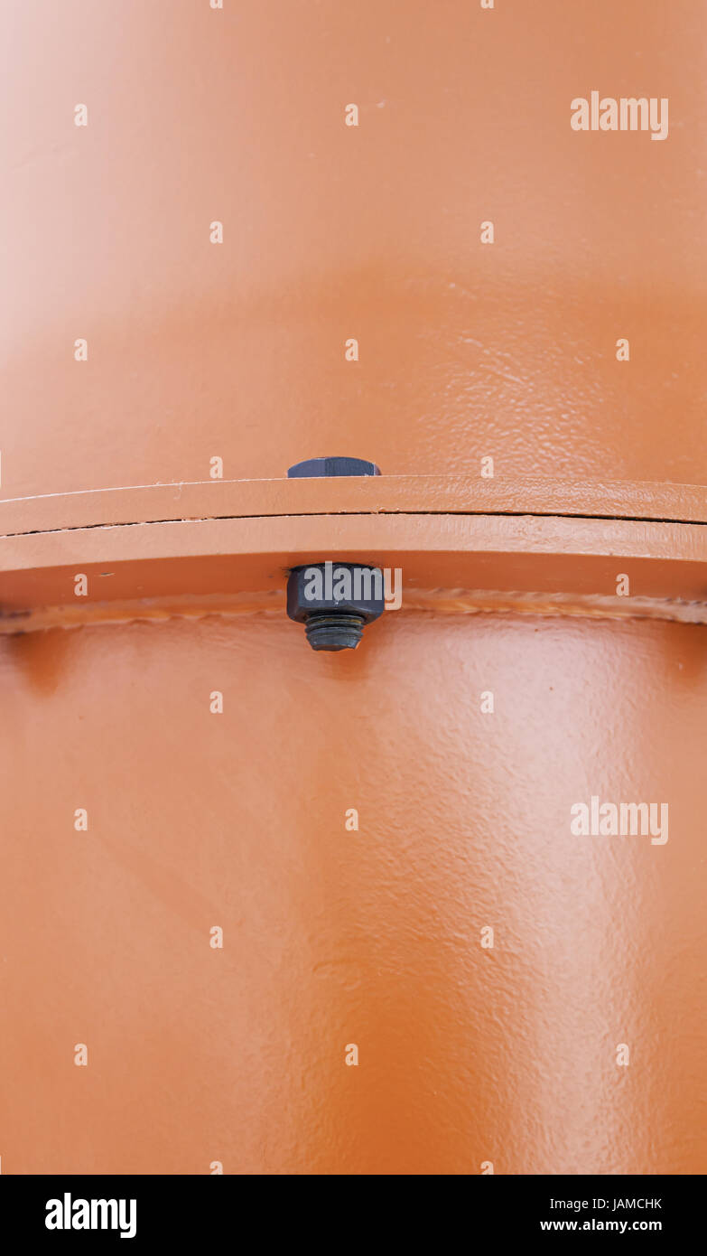 Structure with metal screws in building, construction and architecture ...