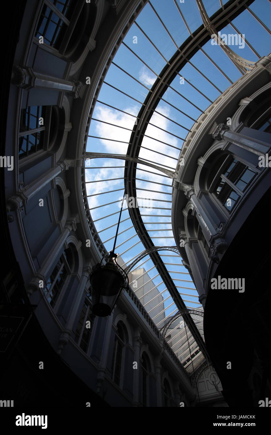 Morgans arcade ceiling Stock Photo - Alamy