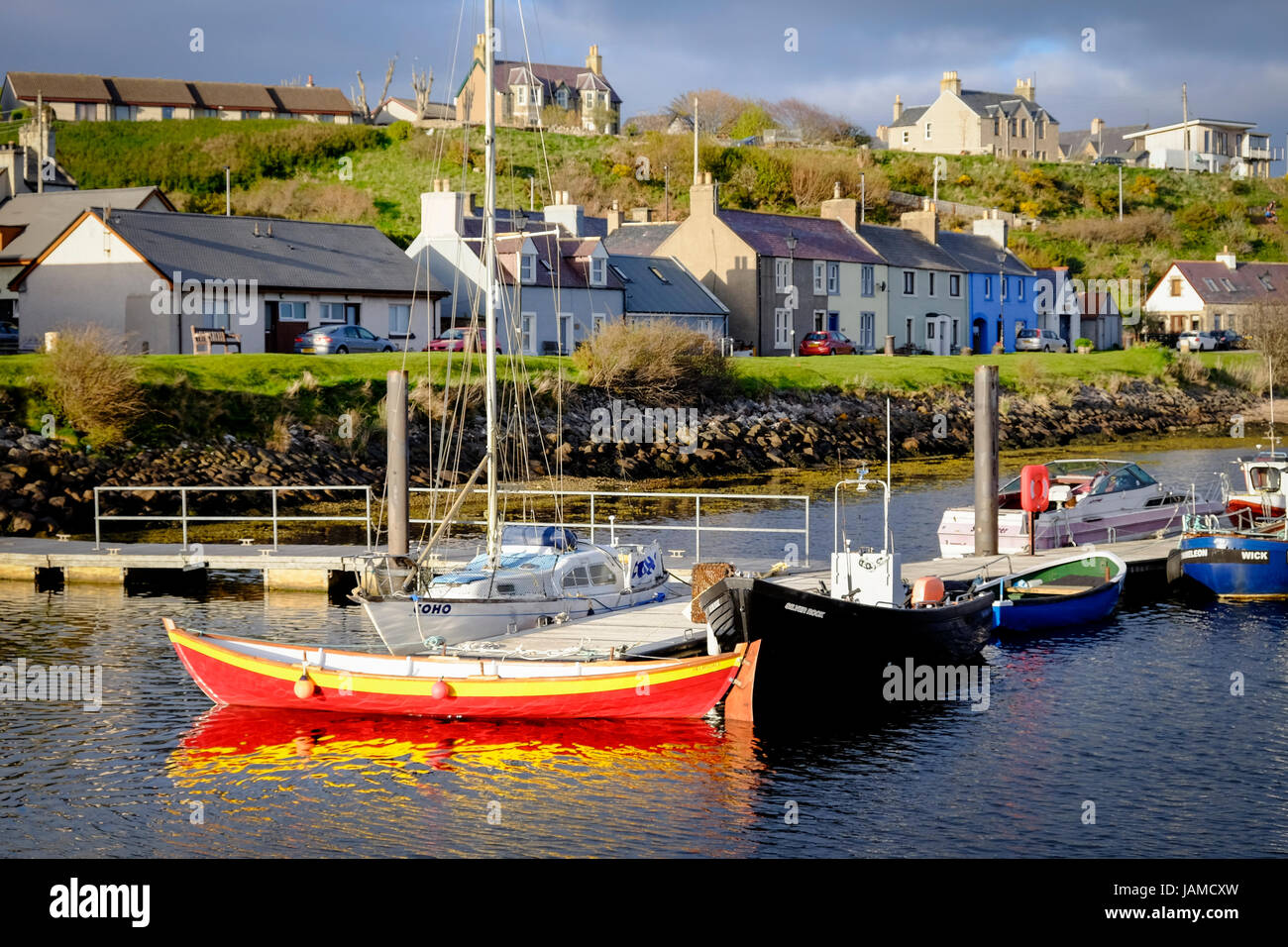 Caithness boats hi-res stock photography and images - Alamy