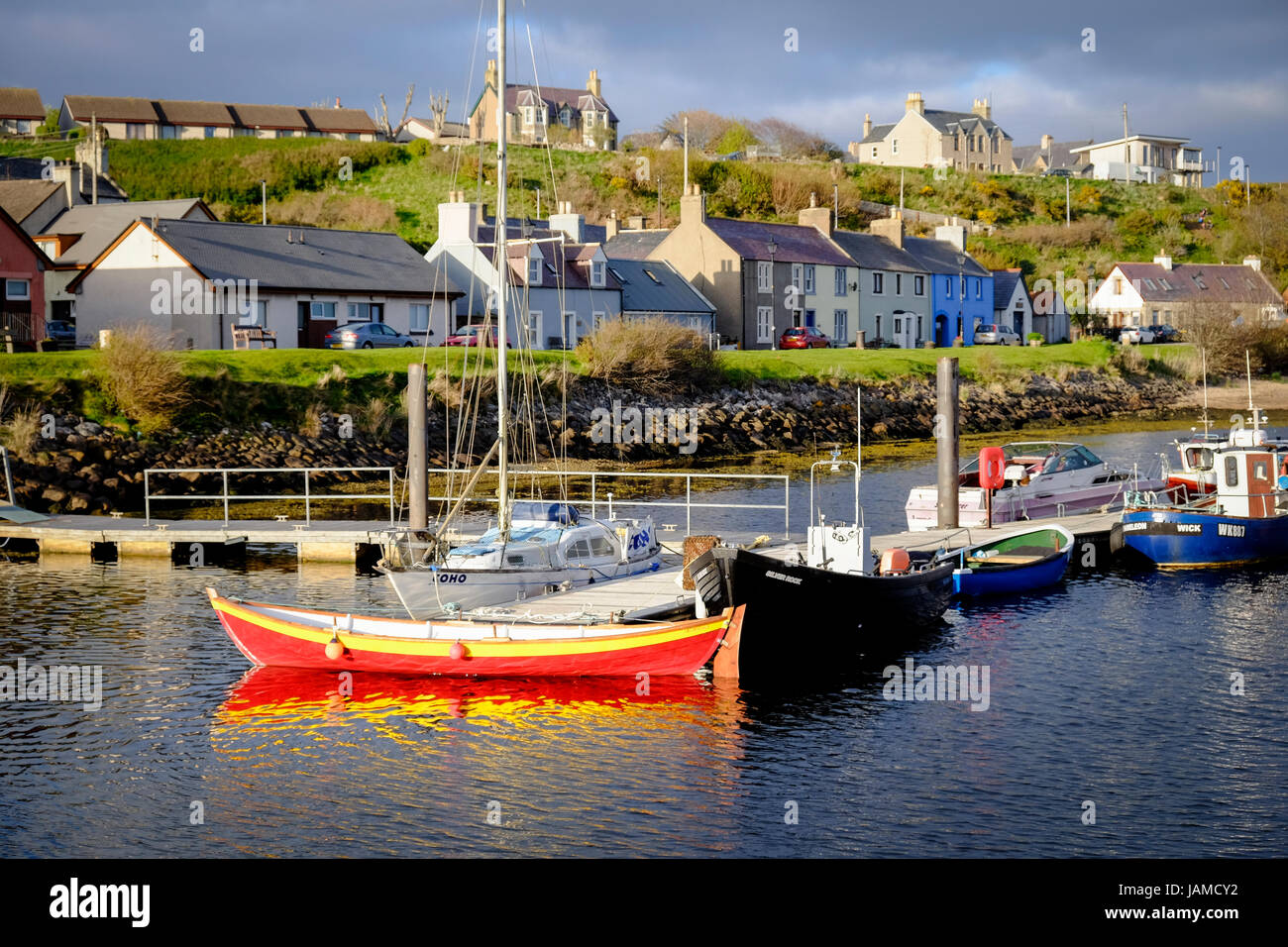 Caithness boats hi-res stock photography and images - Alamy