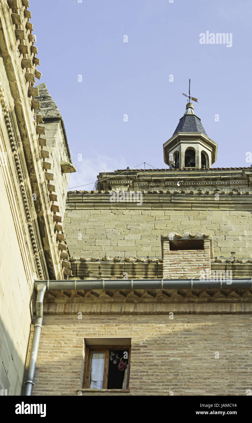 Urban Church ancient stone, construction and Gothic architecture Stock ...