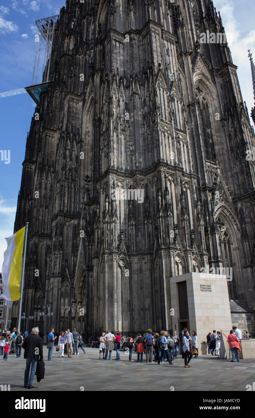 The historic building Cologne cathedral, Germany Stock Photo - Alamy
