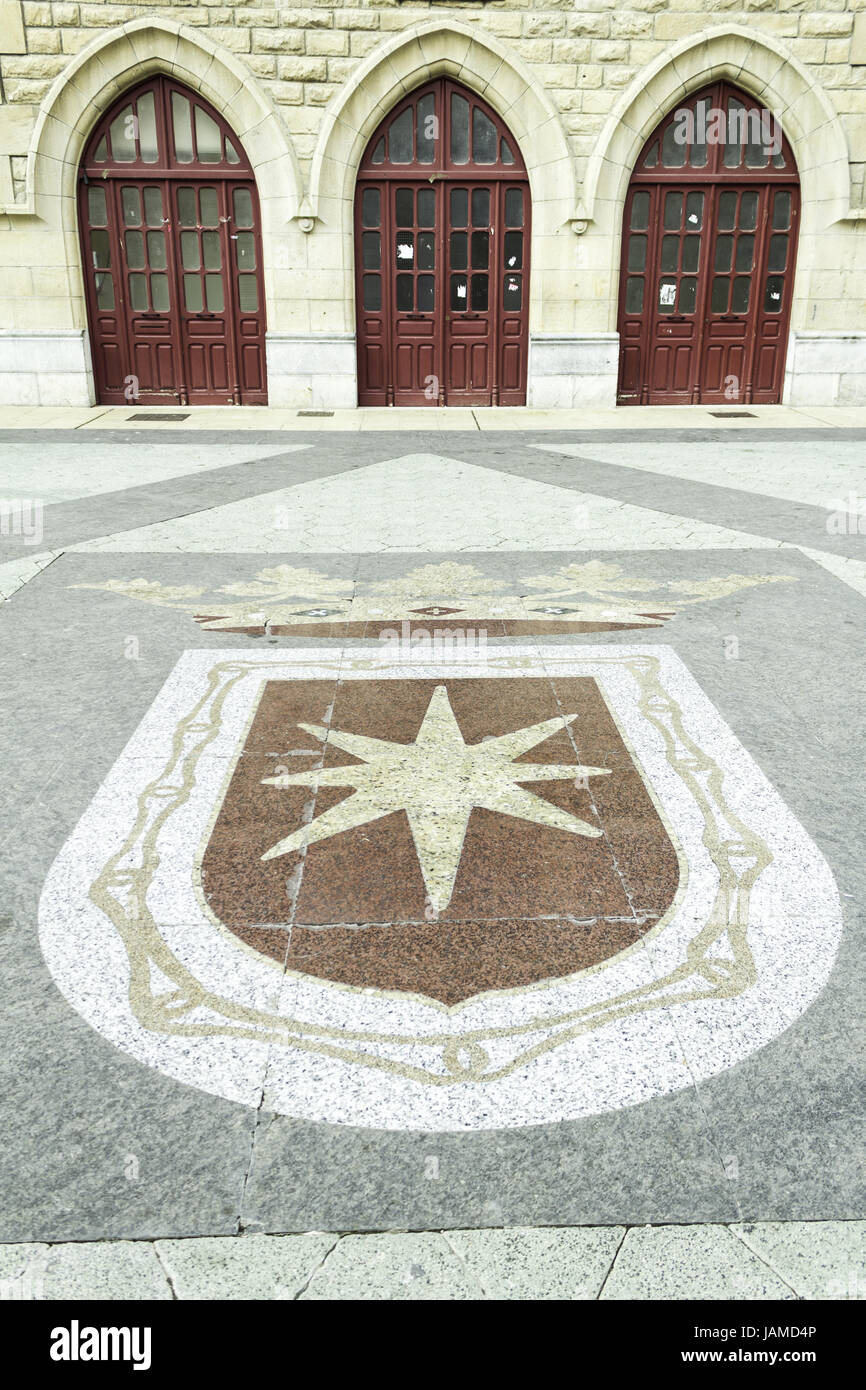 Three square gates in Navarre architectural, construction and ...