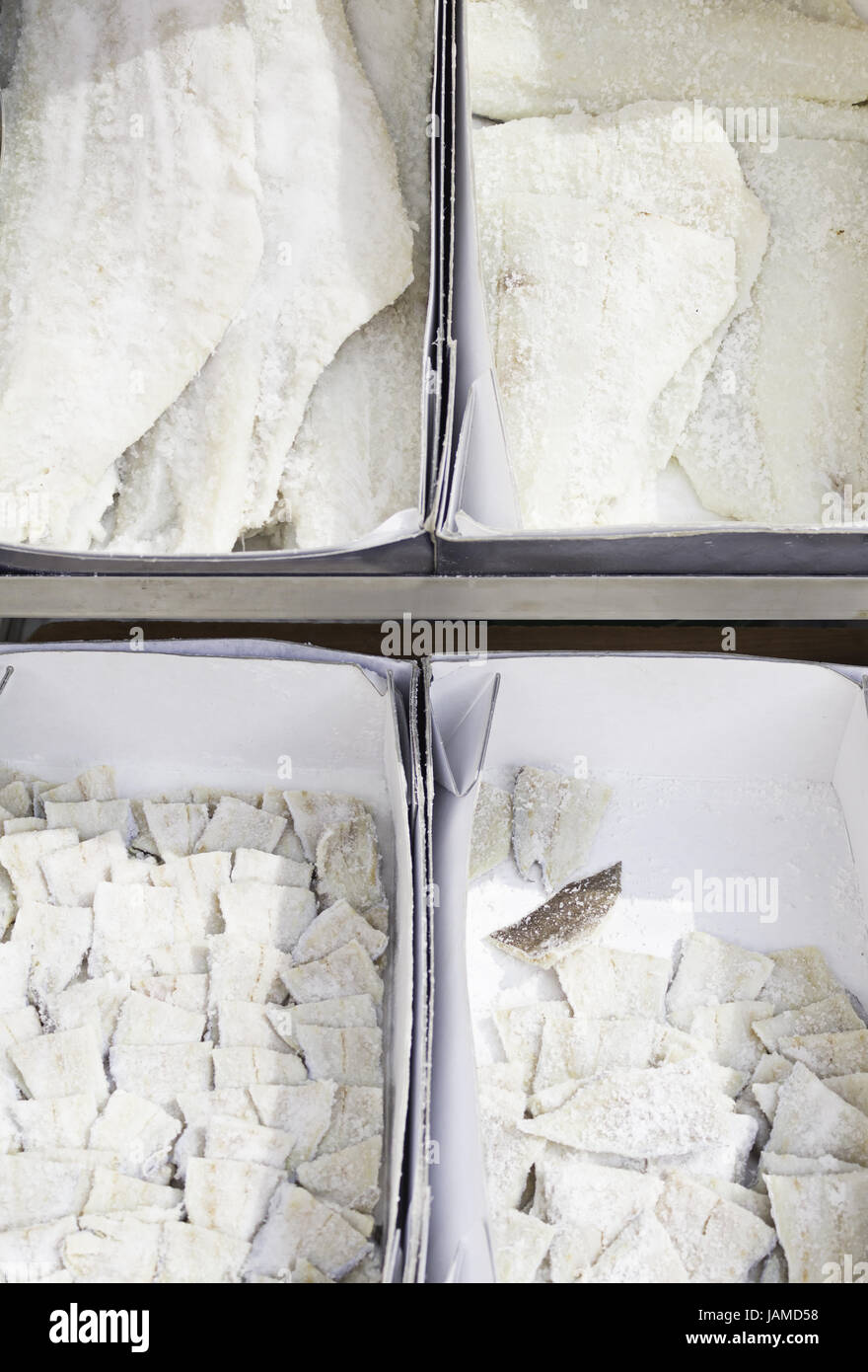 Cod fish selling market hi-res stock photography and images - Alamy