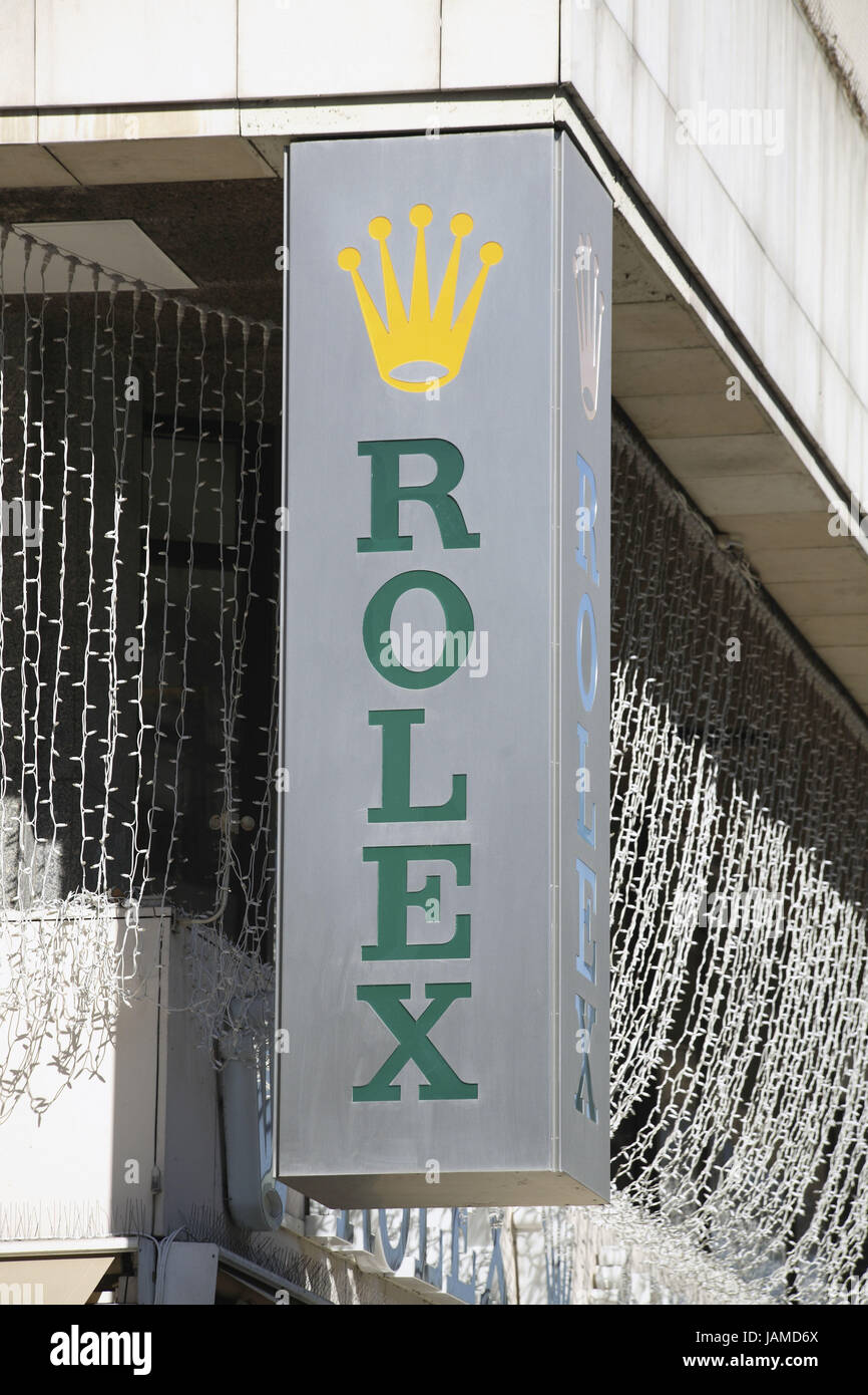 Rolex font hi-res stock photography and images - Alamy