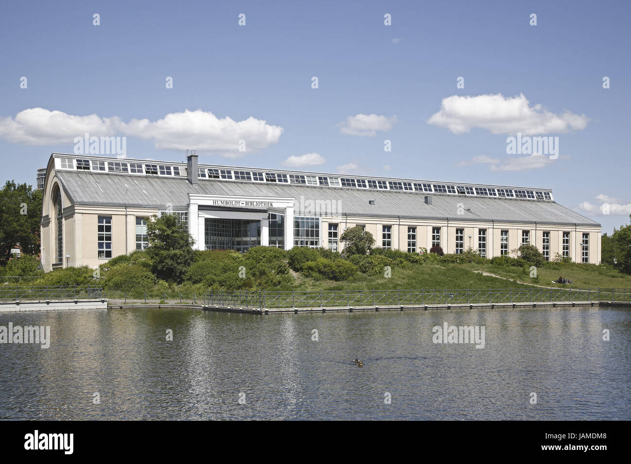 Germany,Berlin,Humboldt library,Tegel lake Stock Photo - Alamy