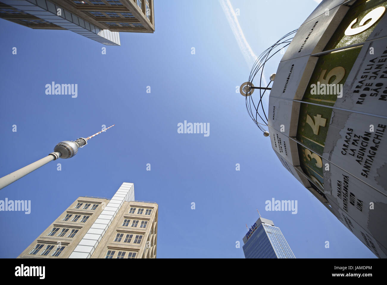 World time clock park inn berlin hi-res stock photography and images ...