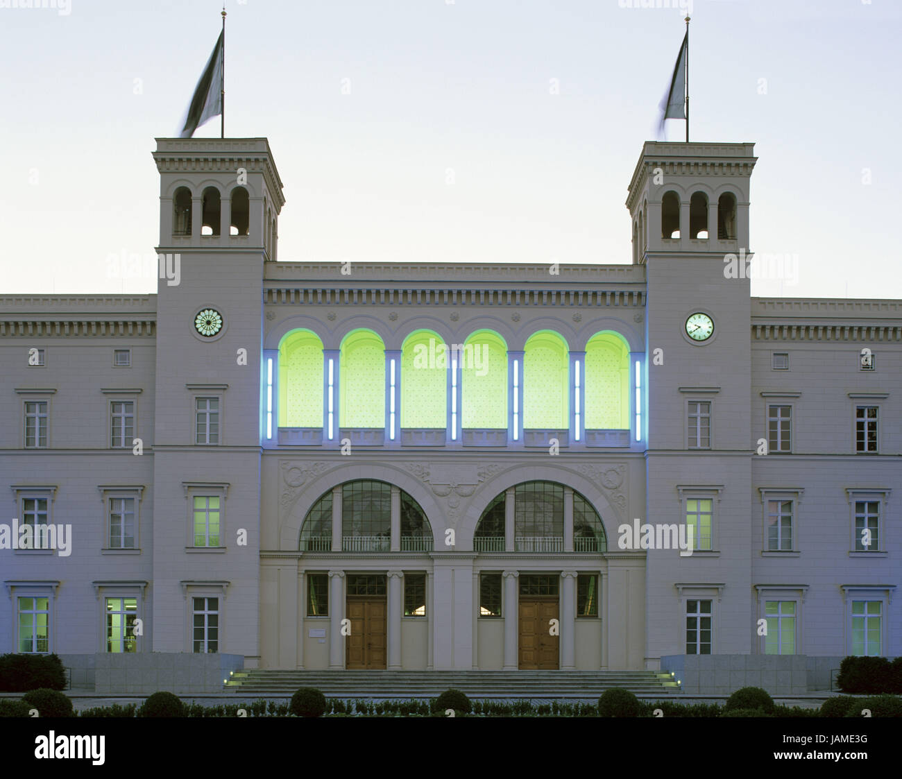 Germany,Berlin middle,Hamburg railway station,museum for present Stock ...