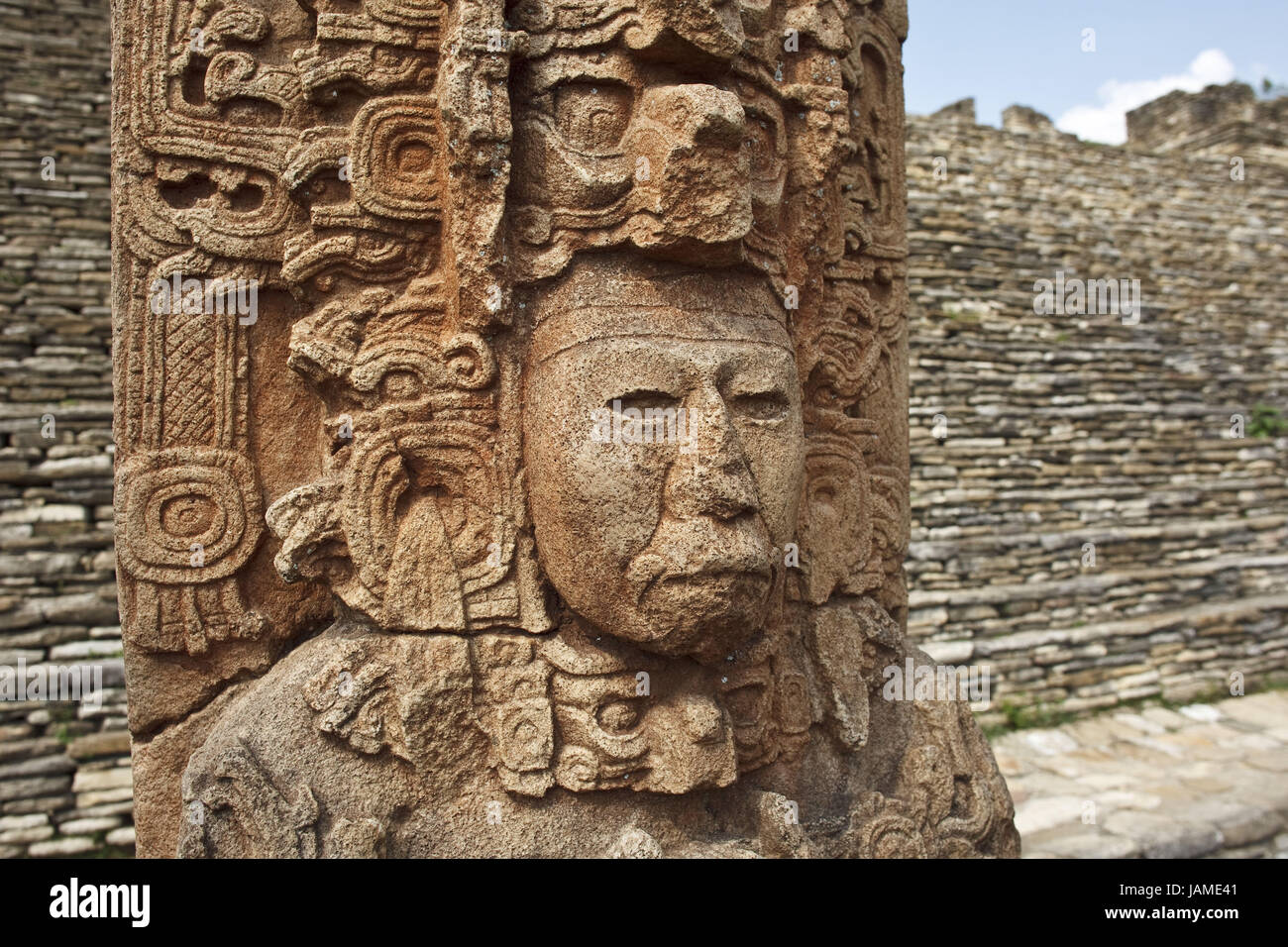 Maya stele hi-res stock photography and images - Alamy