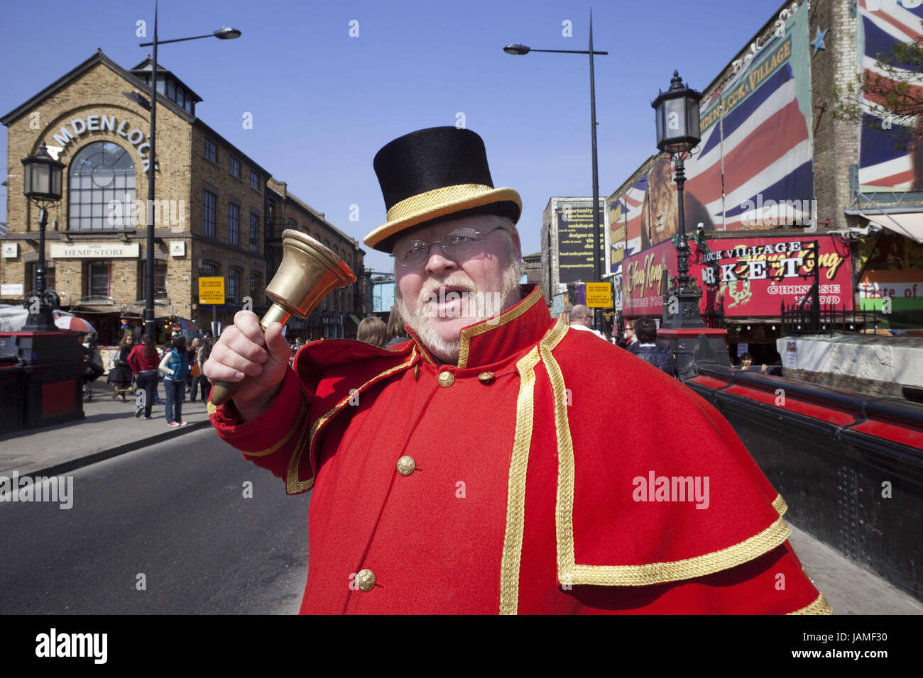England,London,Camden,Alan Myatt,town bawler Stock Photo - Alamy