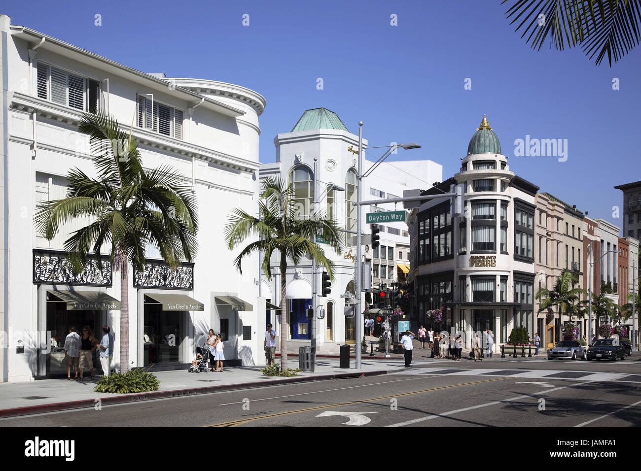 The USA,California,Beverly Hills,rodeo drive Stock Photo - Alamy