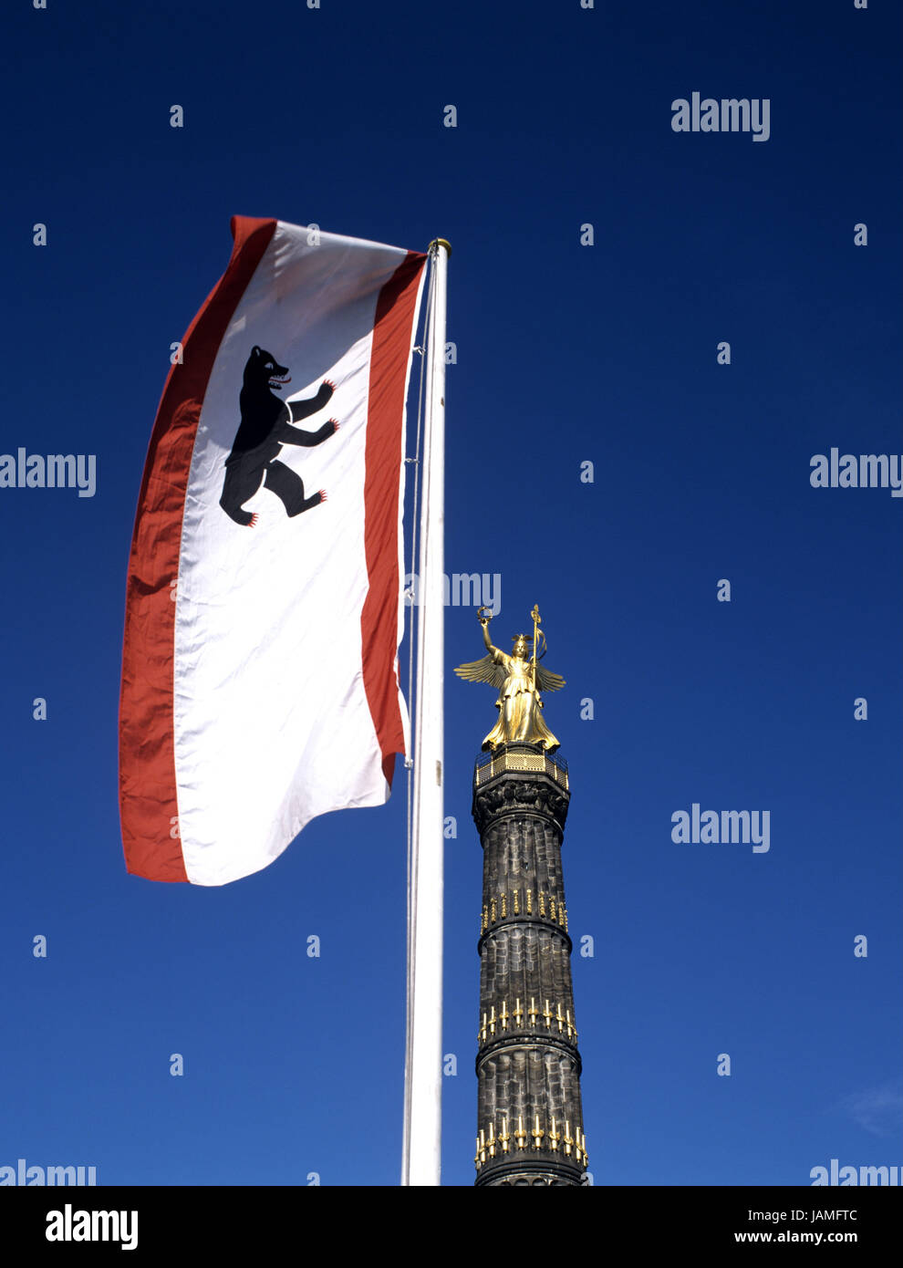 Germany,Berlin middle,zoo,victory pillar Stock Photo - Alamy