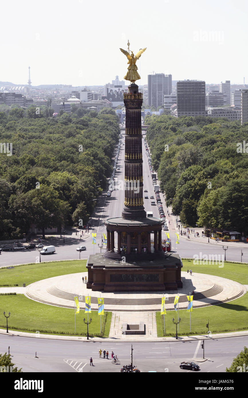 Germany,Berlin middle,zoo,victory pillar Stock Photo - Alamy