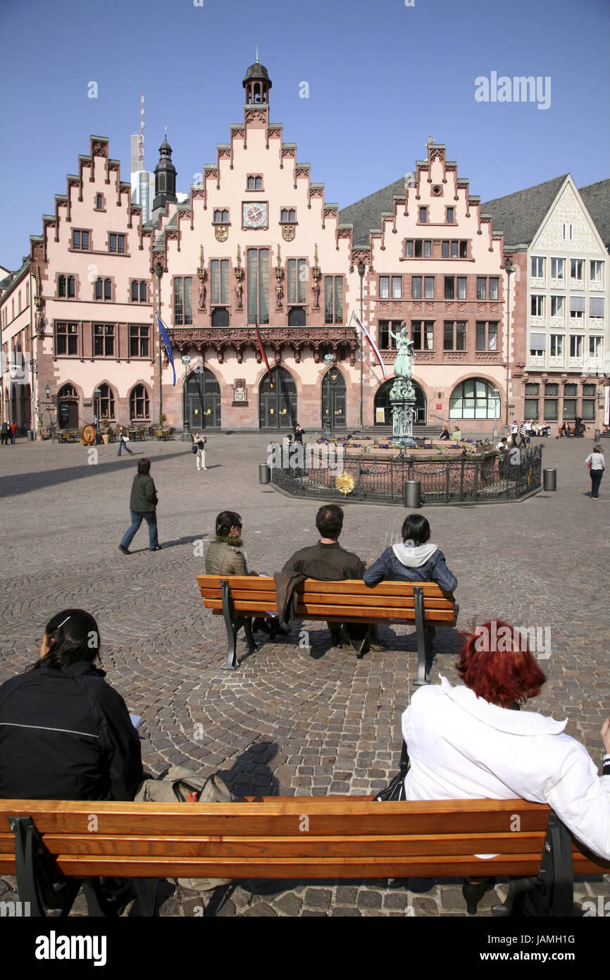 Germany,Hessen,Frankfurt on the Main,Roman,Justice,city hall Stock ...