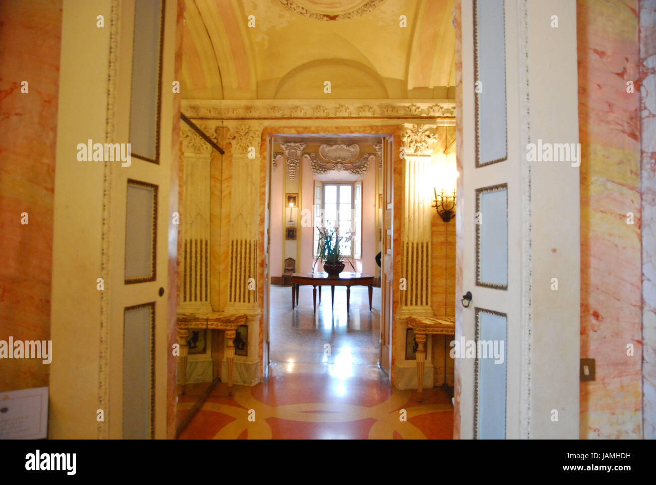 Italy,Piedmont,Lago Maggiore,Stresa,Isola Bella,lock,stateroom Stock ...