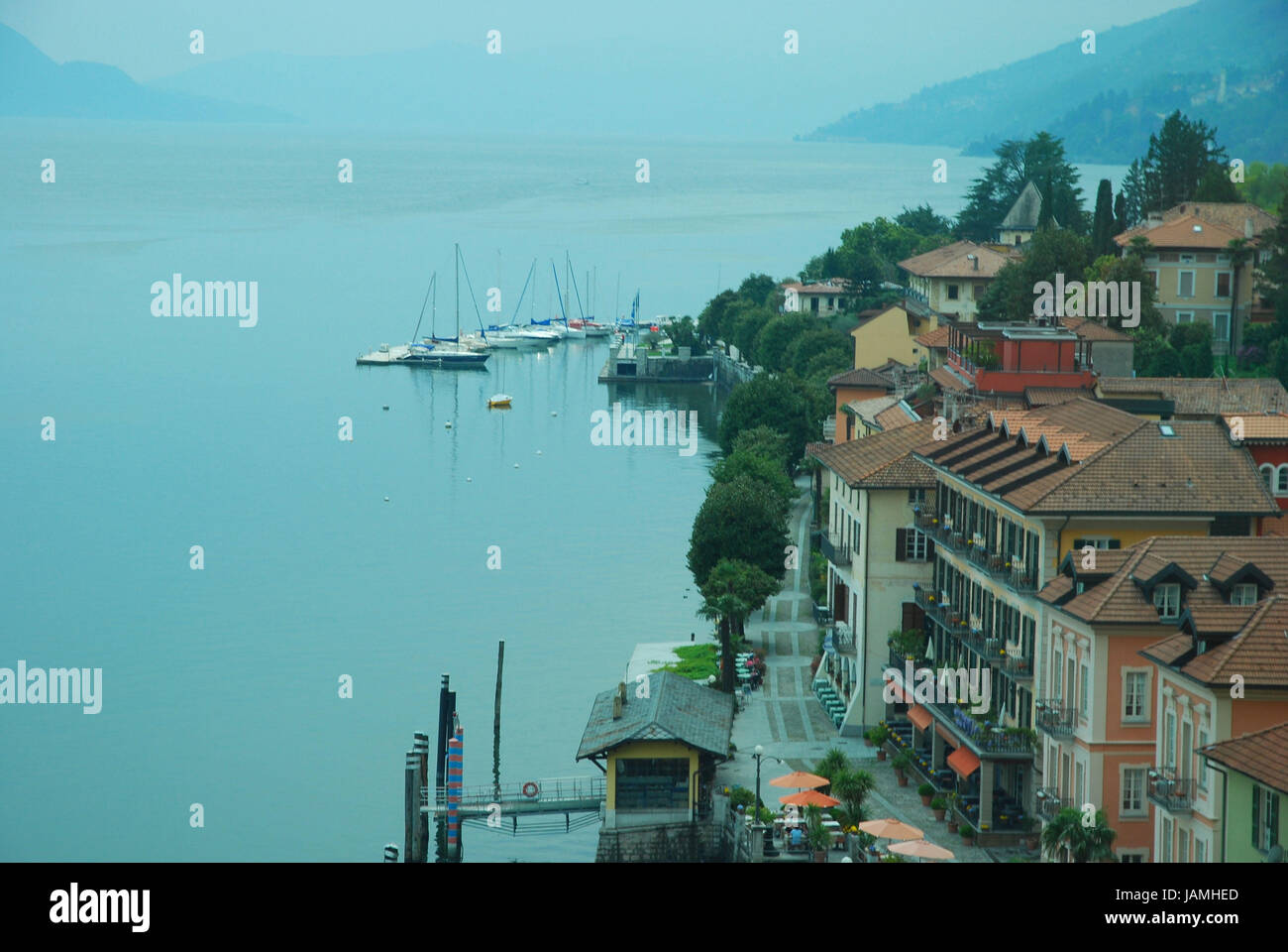 Switzerland lago maggiore view hi-res stock photography and images - Alamy