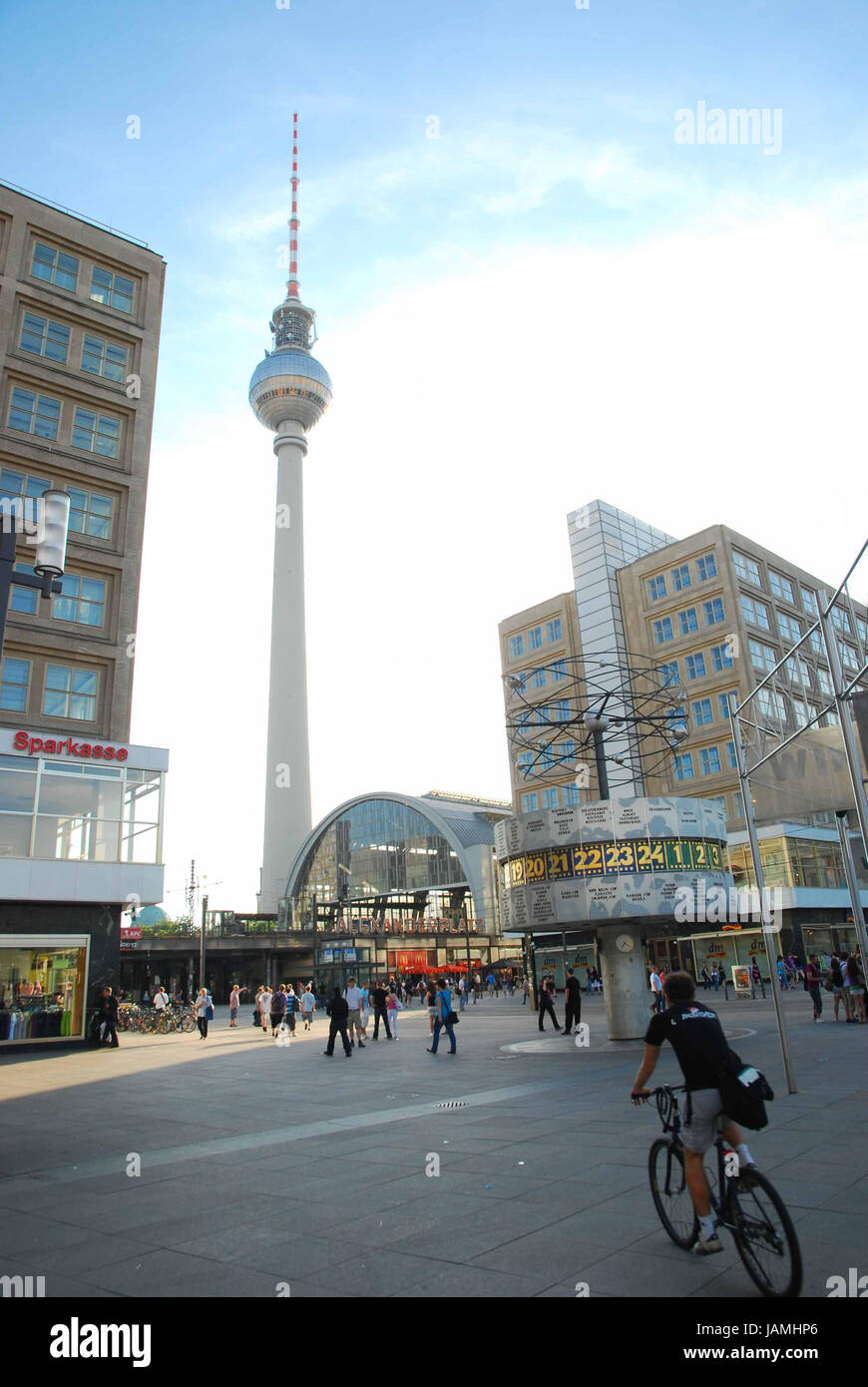 Germany,Berlin,Alexander's square,television tower,shopping centre ...