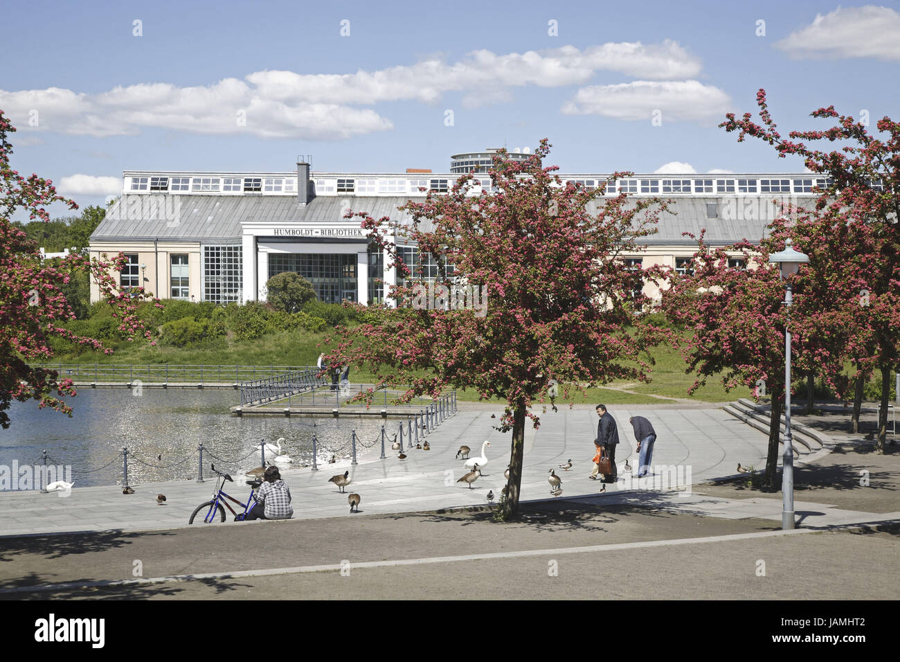 Germany,Berlin,Humboldt library,Tegel lake Stock Photo - Alamy
