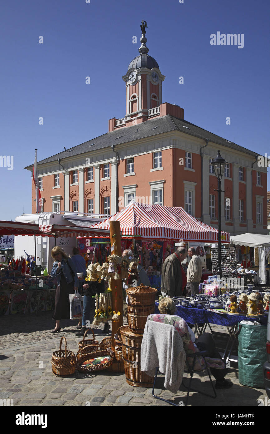 Templin city hall hi-res stock photography and images - Alamy