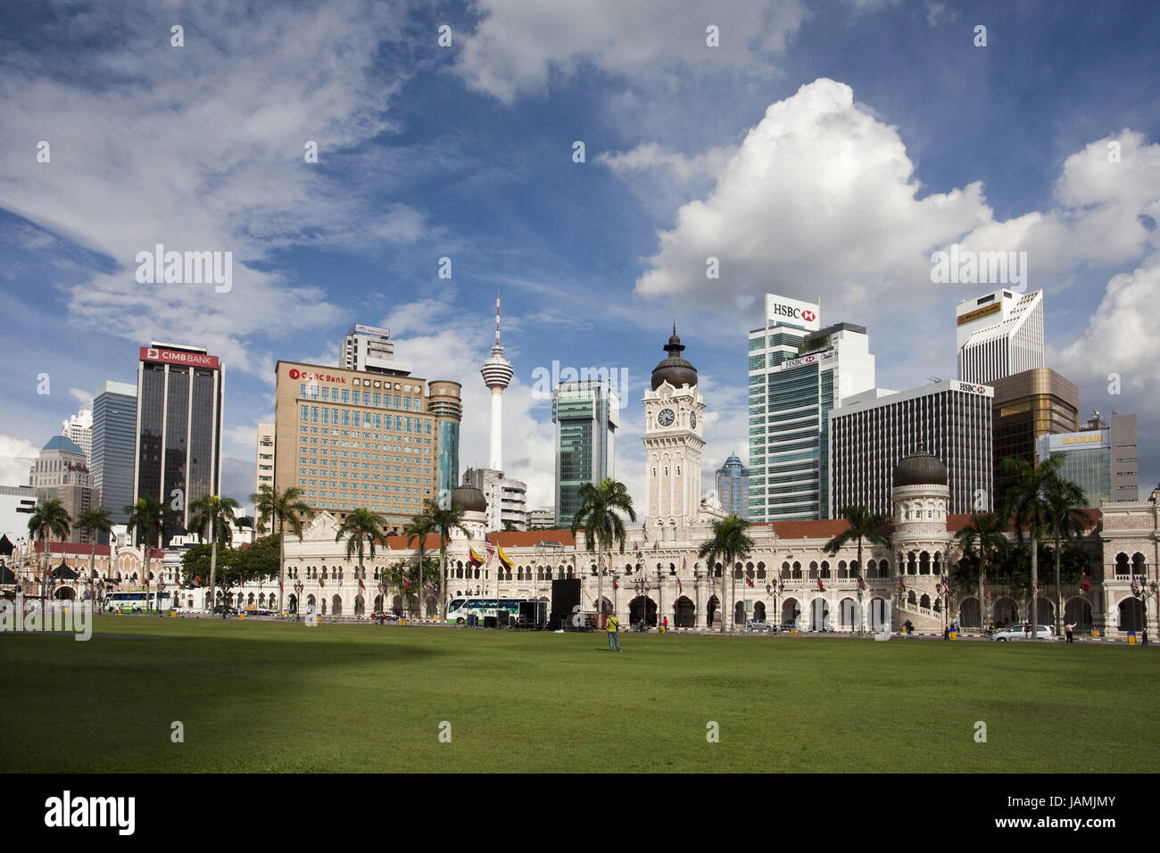 Malaysia,Kuala Lumpur,space of the independence,Dataran Merdeka ...