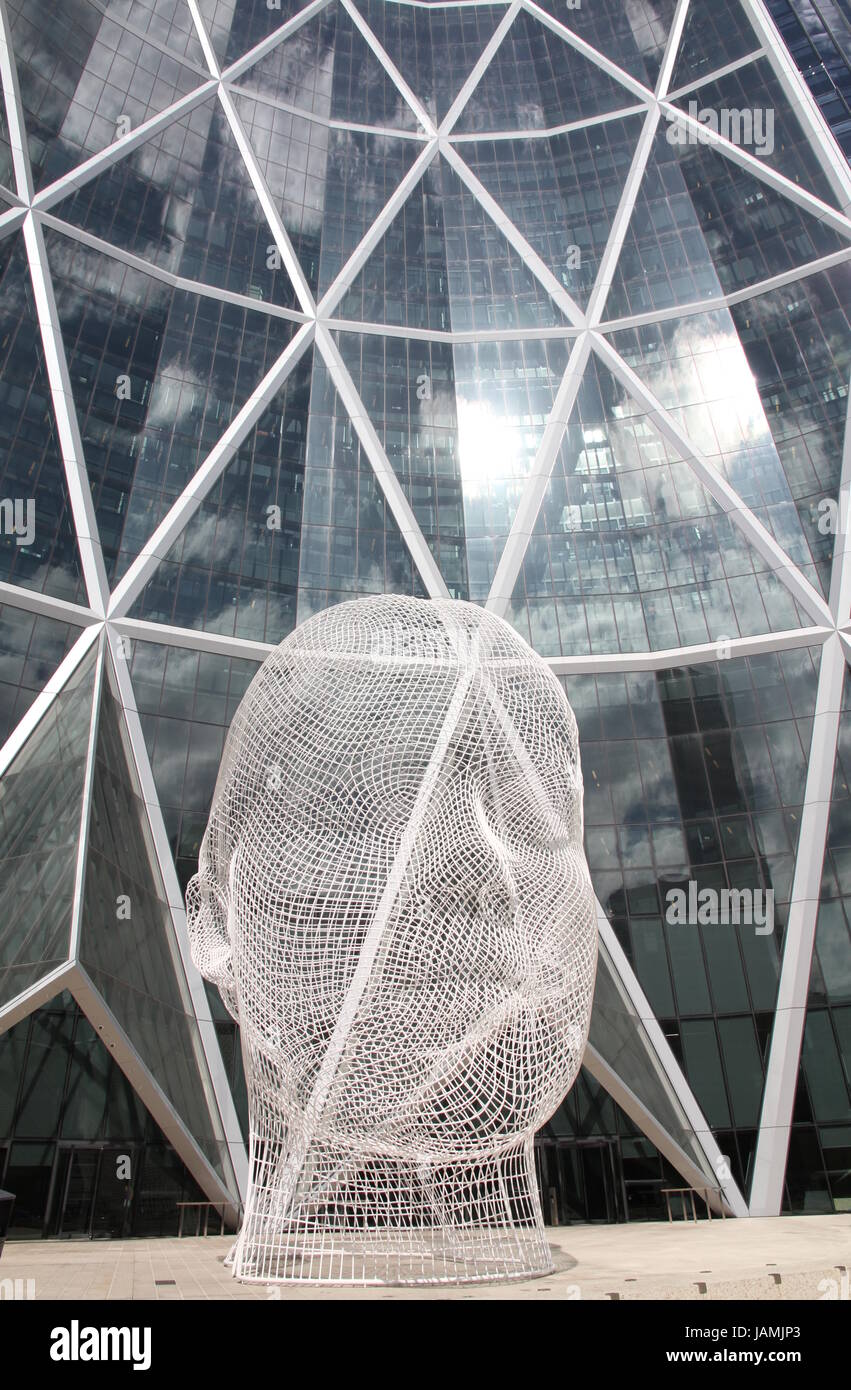 skyscraper in calgary Stock Photo - Alamy