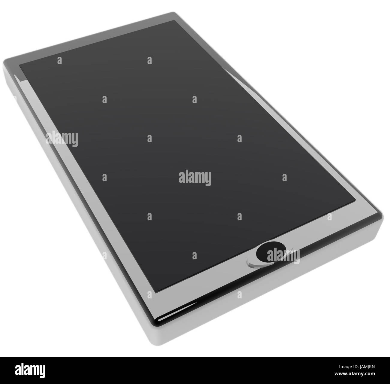 3d render of a modern smartphone isolated over white Stock Photo - Alamy
