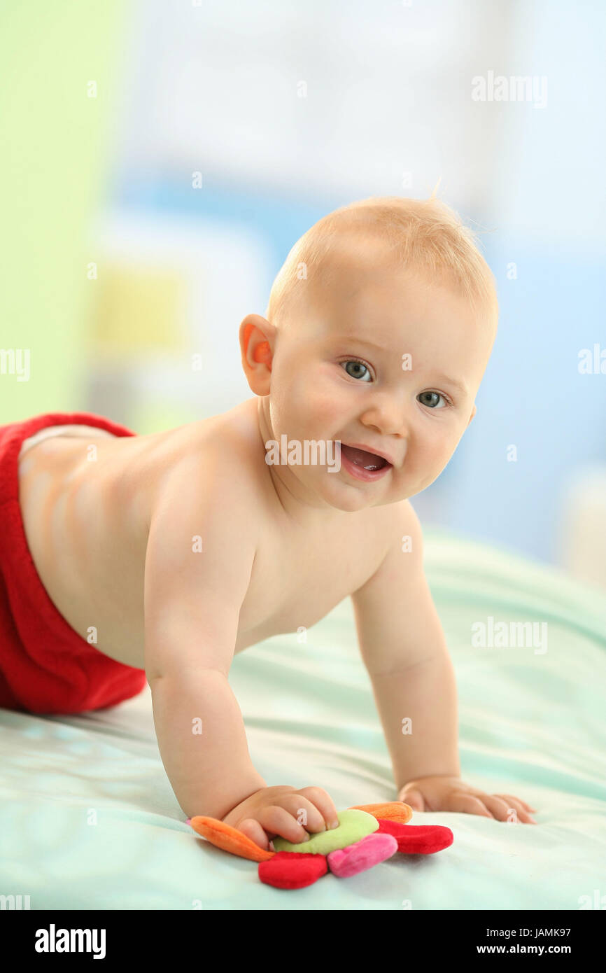 Baby tickle half portrait hi-res stock photography and images - Alamy