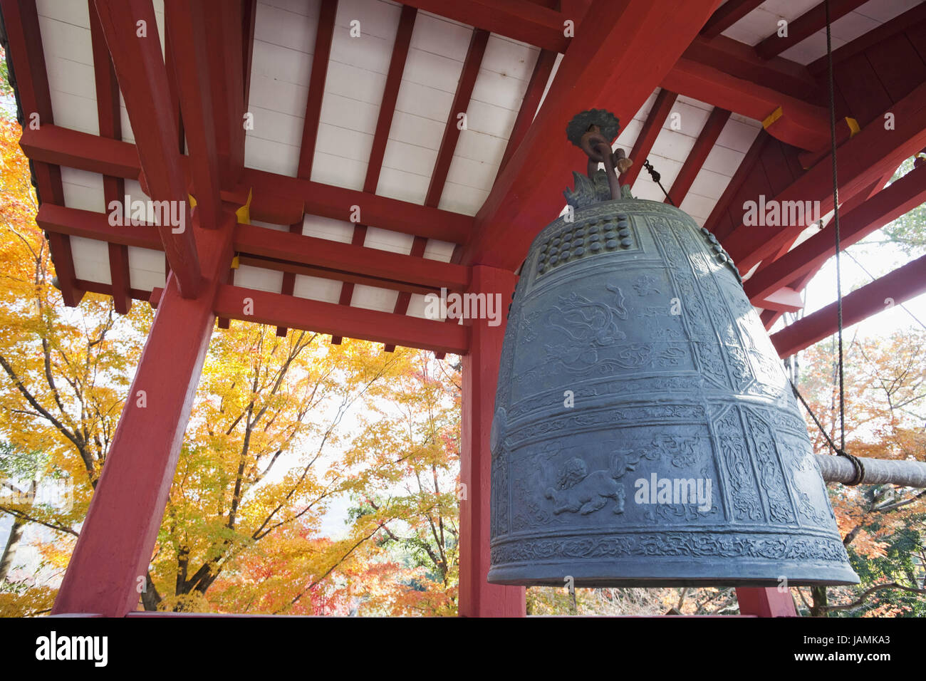 Japan temple bell hi-res stock photography and images - Alamy