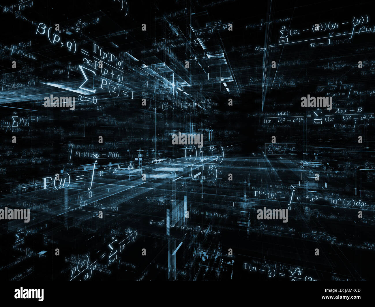 Mathematical Formula series. Graphic composition of mathematical ...