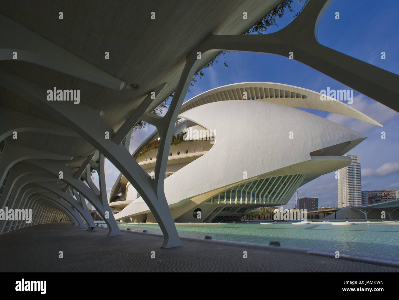 Spain,Valencia,Science centre,'town of the arts and the sciences ...