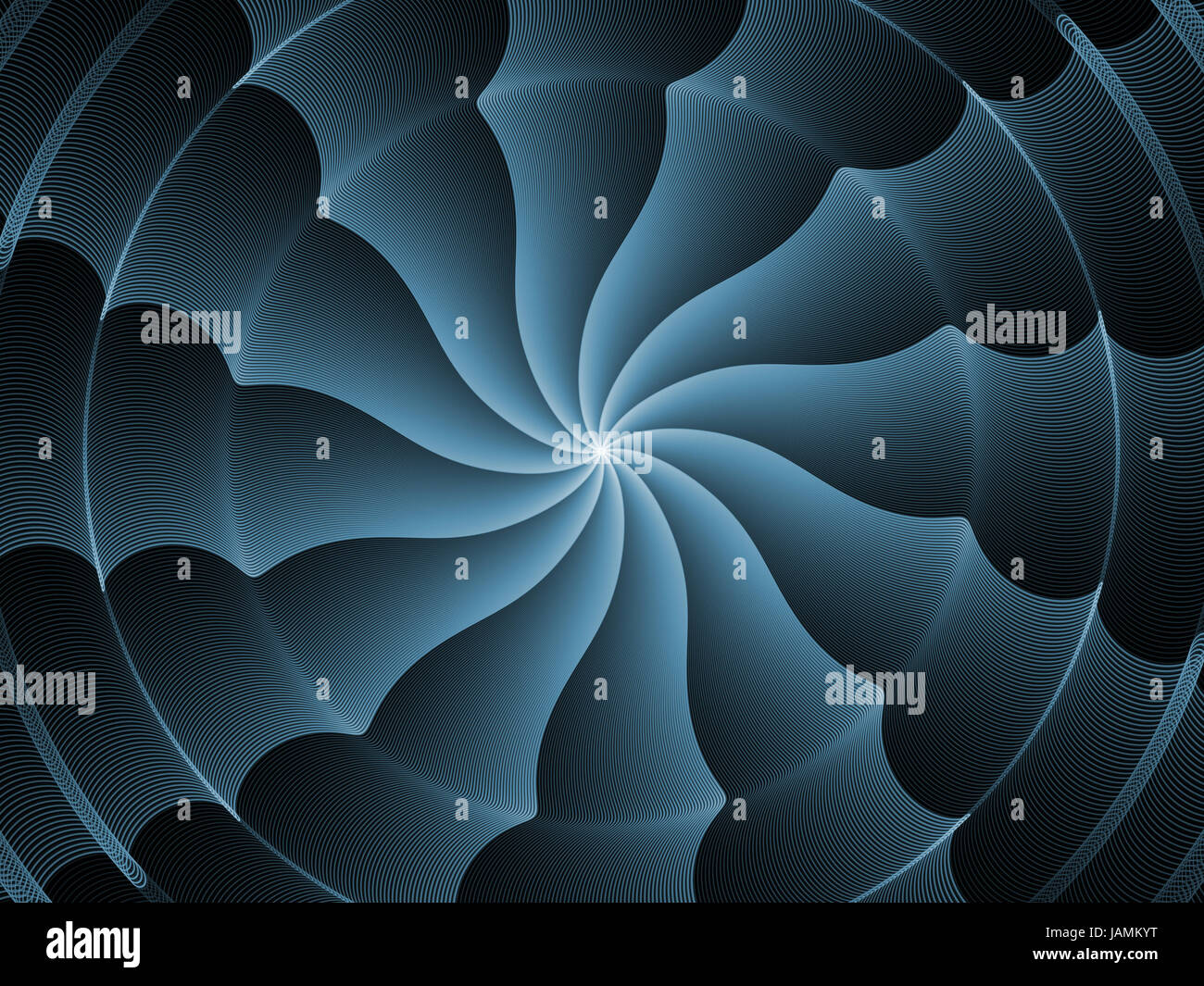 Fractal Burst series. Composition of fractal radial burst pattern with ...