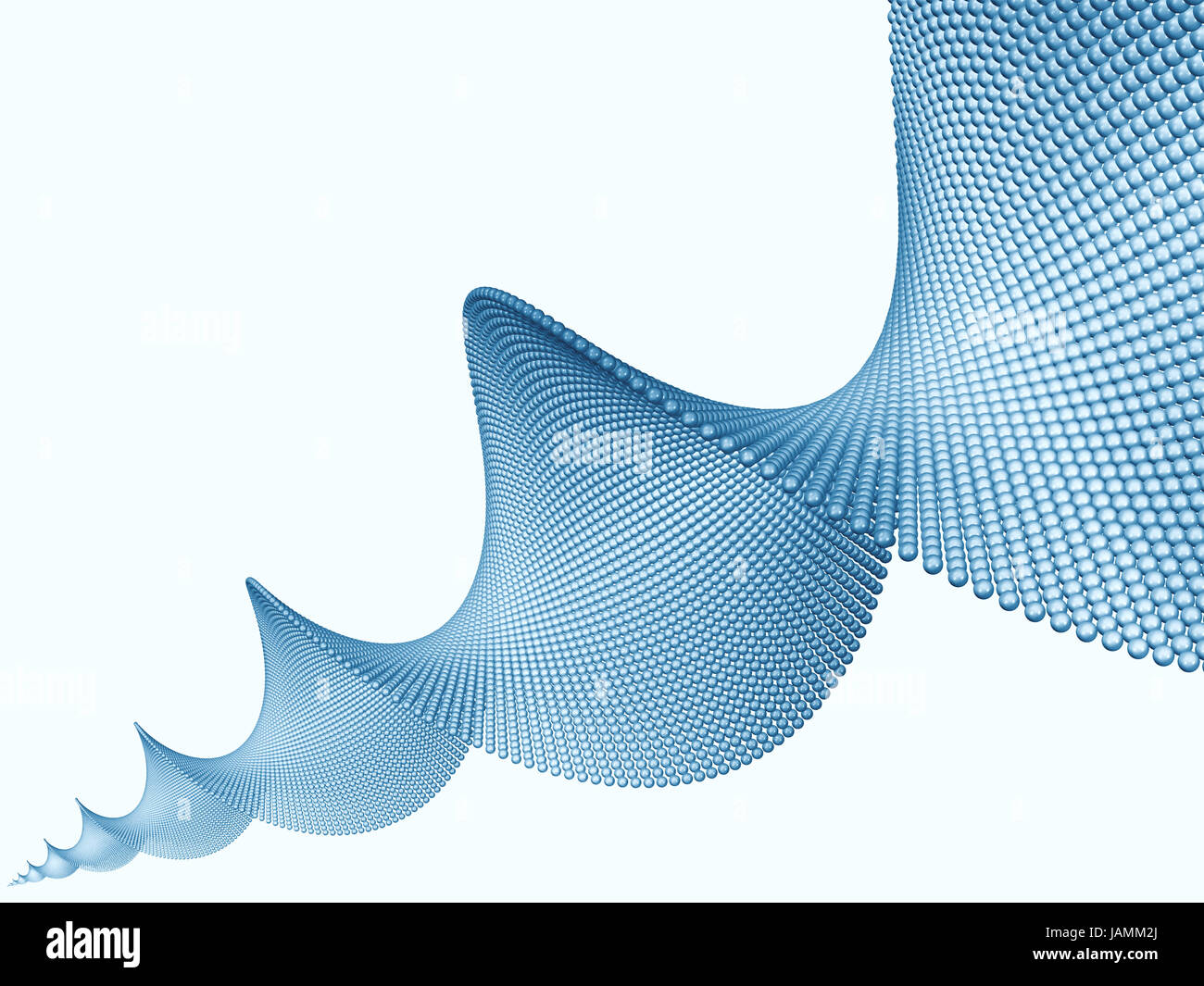 Pure Geometry series. Background of blue spiral elements for your ...