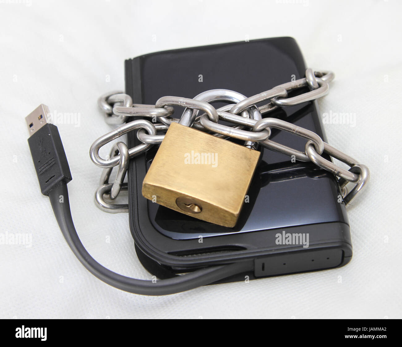 secure data, external drive Stock Photo - Alamy