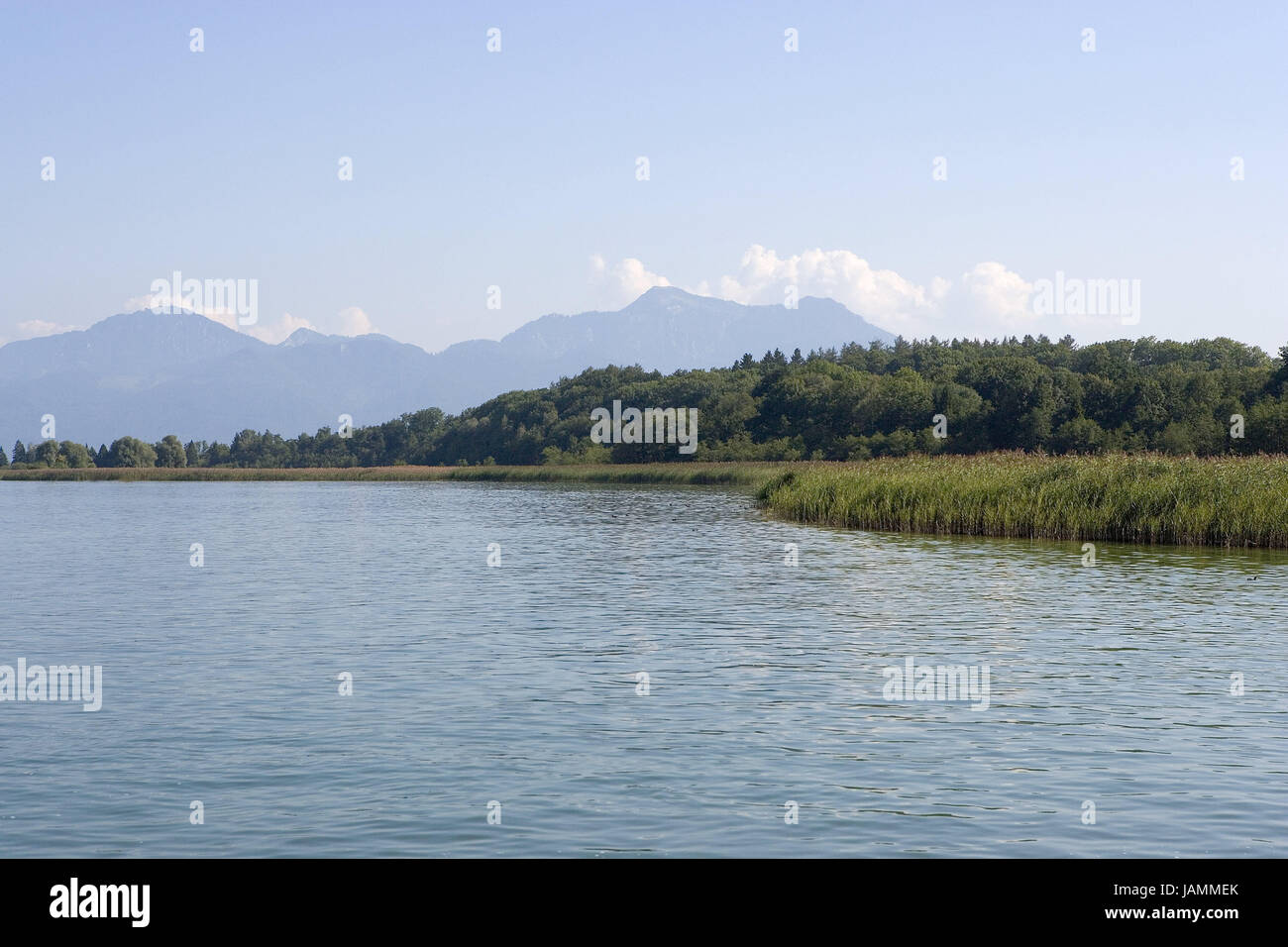 Germany,Upper Bavaria,Lake Chiem,view,mountains,Bavaria,Chiemgau,lake ...
