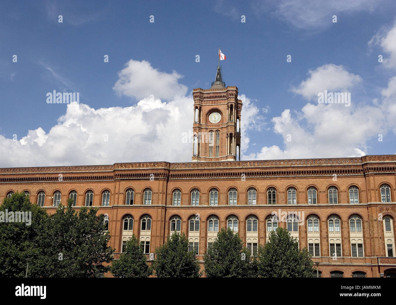 Germany,Berlin,red city hall,town,capital,Berlin middle,city hall ...