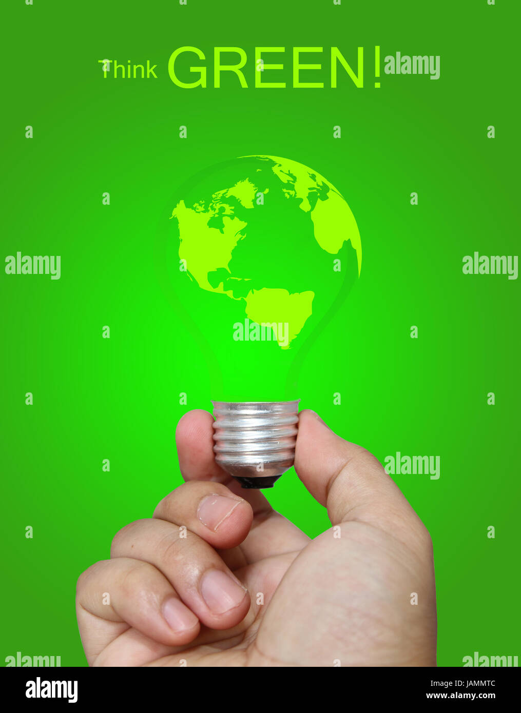 think green concept Stock Photo - Alamy