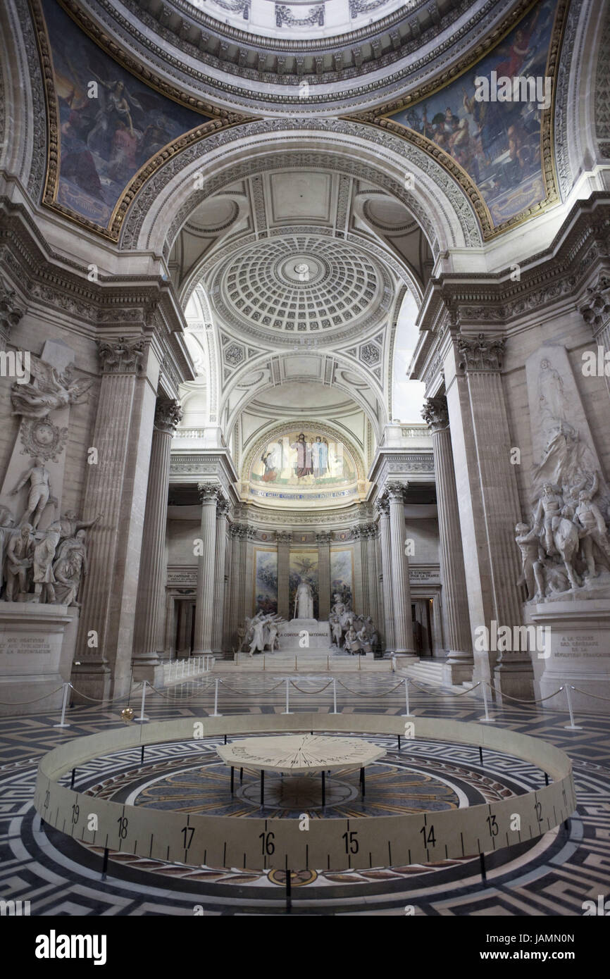Foucault pendulum paris pantheon hi-res stock photography and images ...