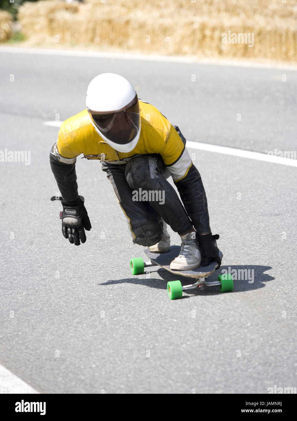Downhill skateboard Worldcup Stock Photo - Alamy