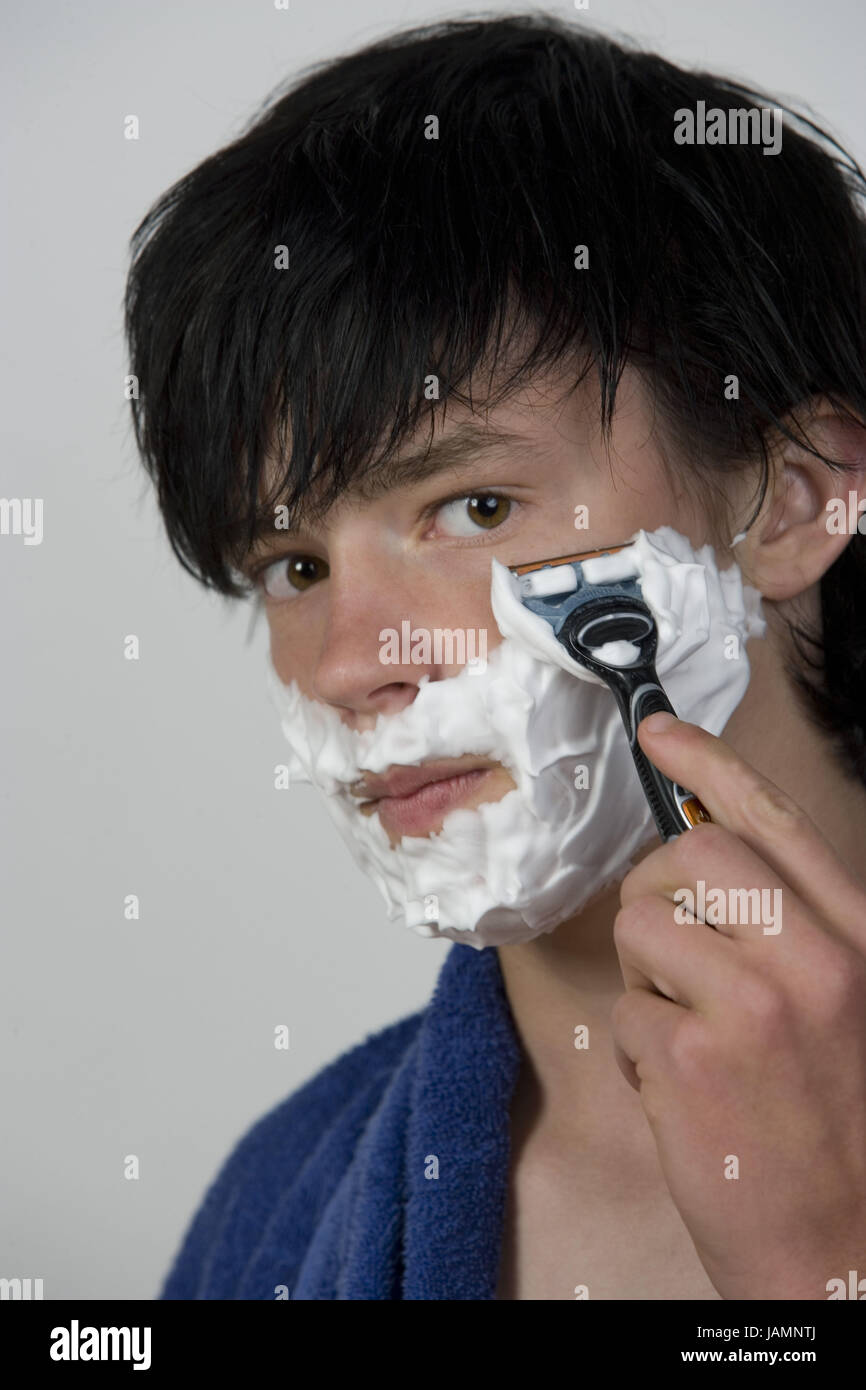 To shave hi-res stock photography and images - Alamy