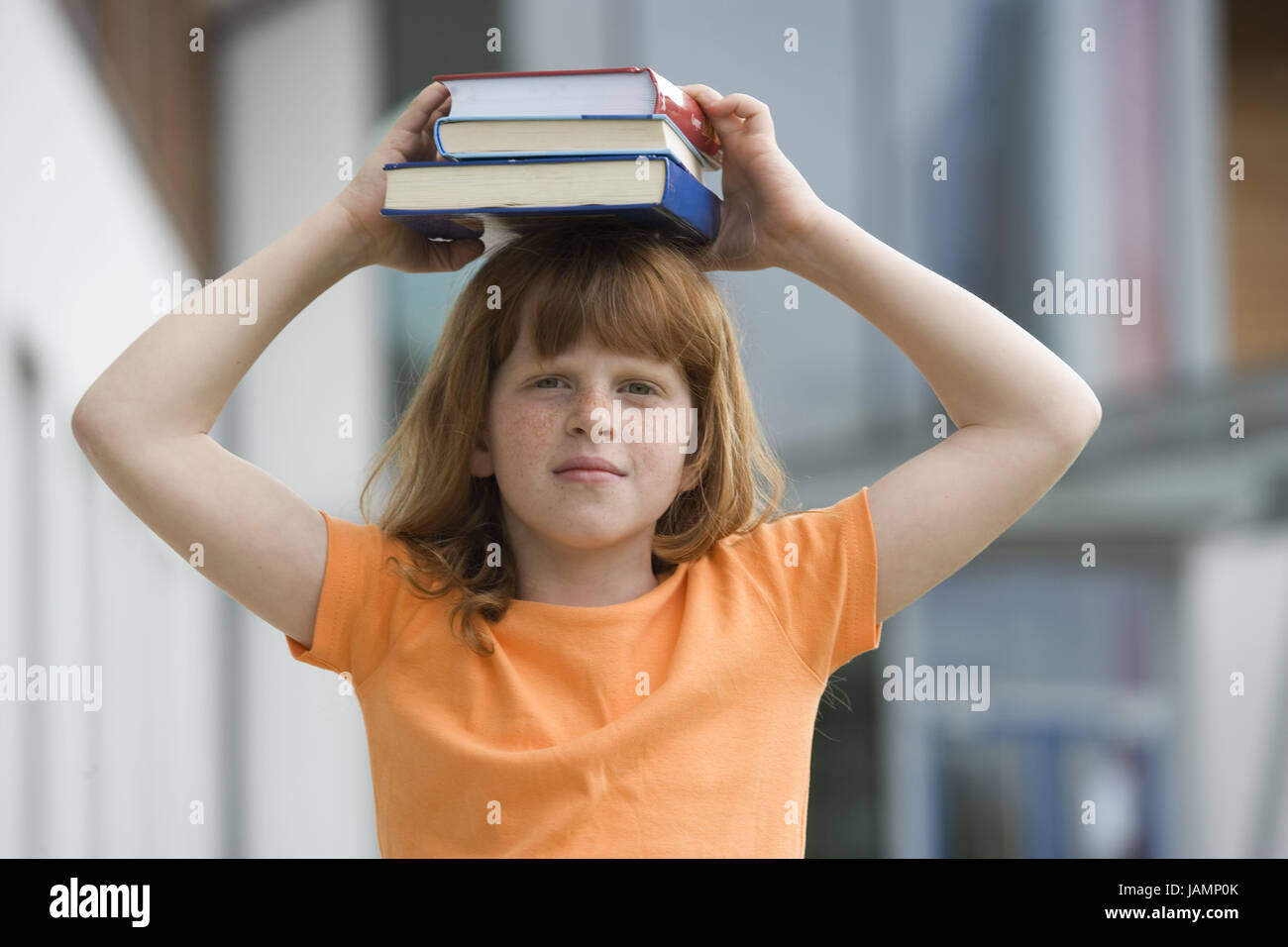 School child carry books hi-res stock photography and images - Alamy