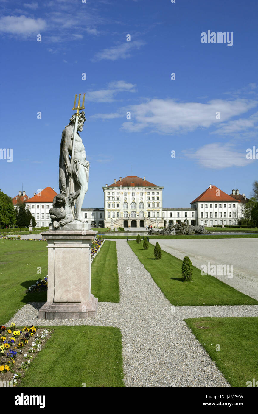 Lock nymph castle,Munich,Bavarians,Germany Stock Photo - Alamy