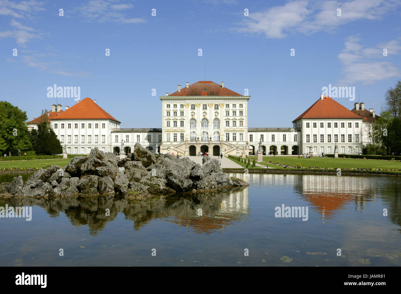 Lock nymph castle,Munich,Bavarians,Germany Stock Photo - Alamy