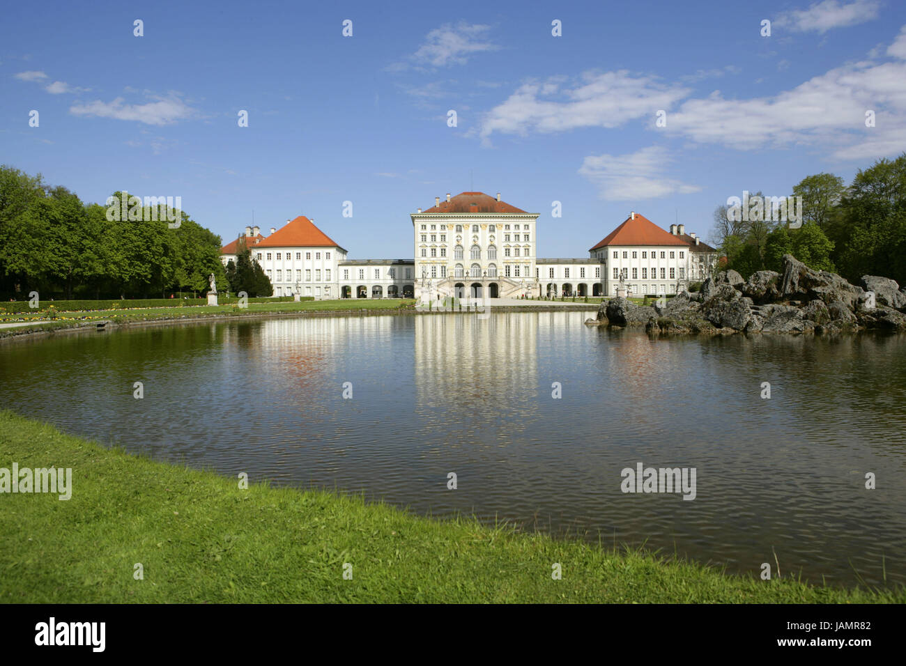Lock nymph castle,Munich,Bavarians,Germany Stock Photo - Alamy