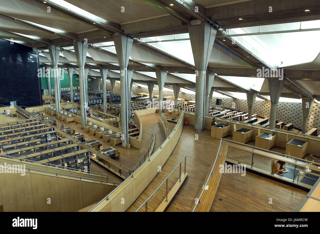 Egypt,Alexandria,Bibliotheca Alexandrina,public library Stock Photo - Alamy