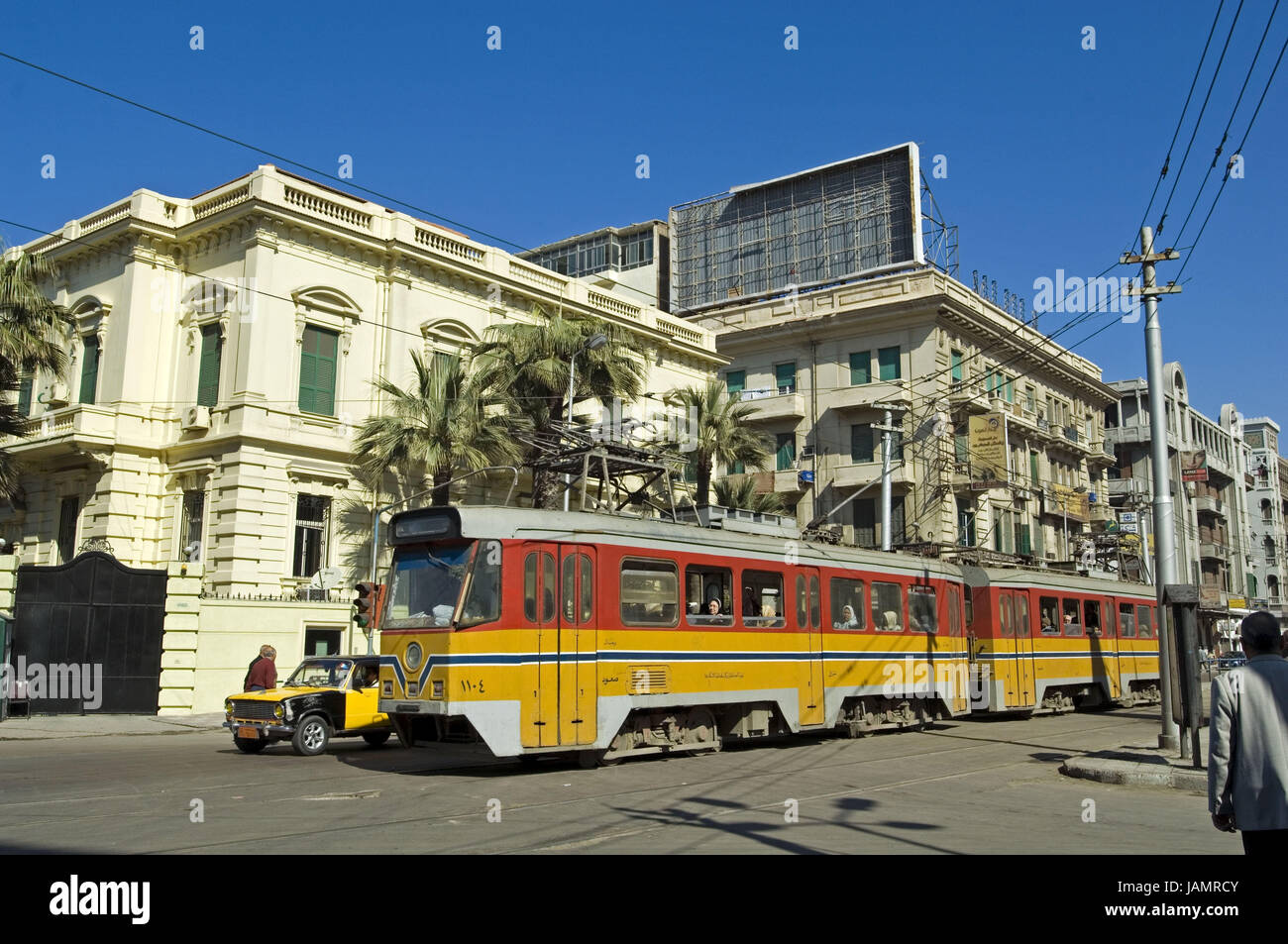 Alexandria tram egypt hi-res stock photography and images - Alamy