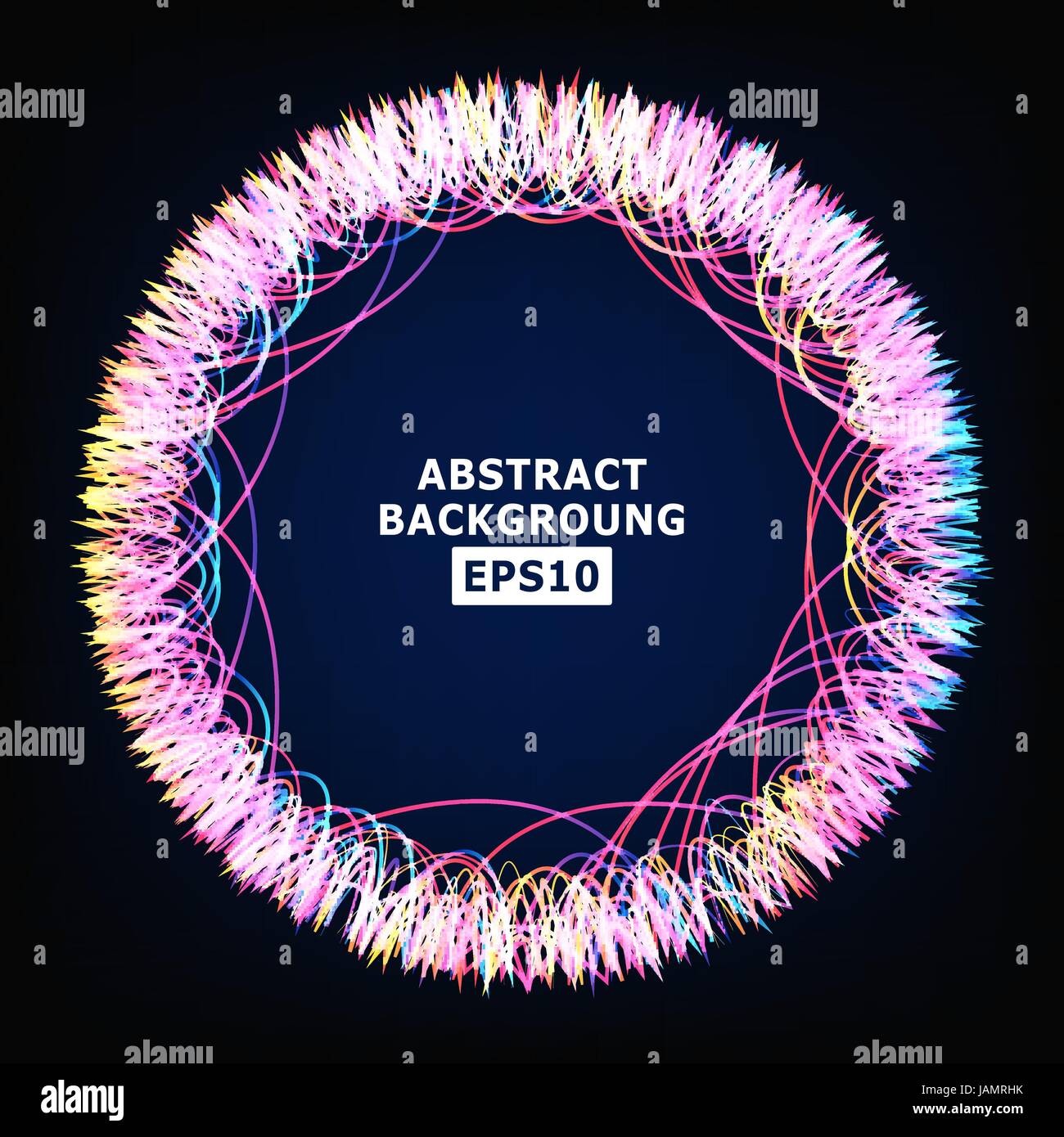 Colorful Lines. Abstract Geometric Flash Vector Background Stock Vector ...