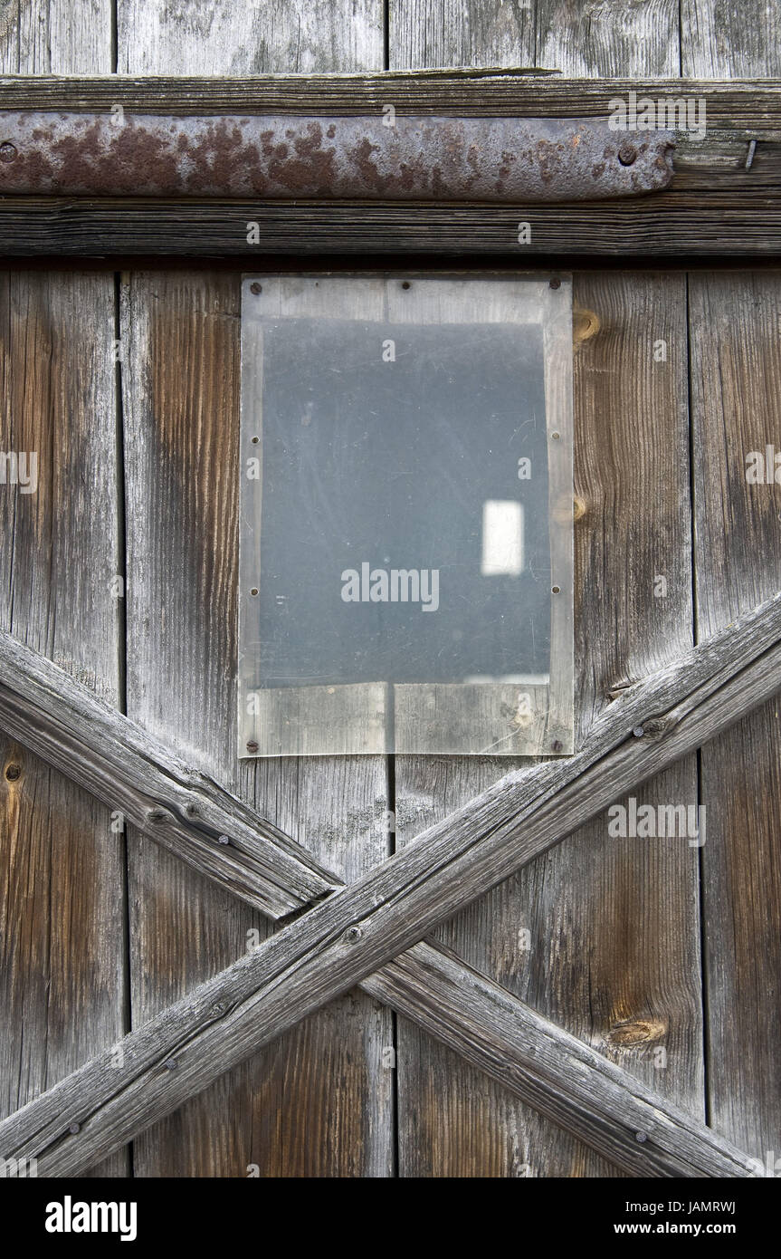 Wall of a house,woodwork,cross,window,covered Stock Photo - Alamy
